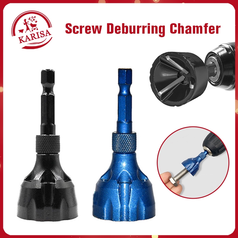 Deburring External Chamfer Tool Bolt Thread Repair Tool | Shopee ...