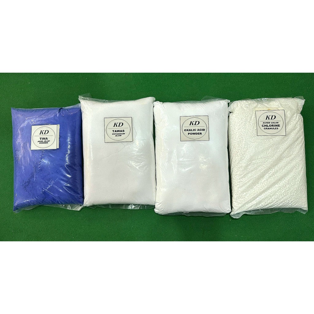 Chlorine, Oxalic Acid, Tina, Tawas Buo, Tawas Pino, Tawas Durog-durog ...