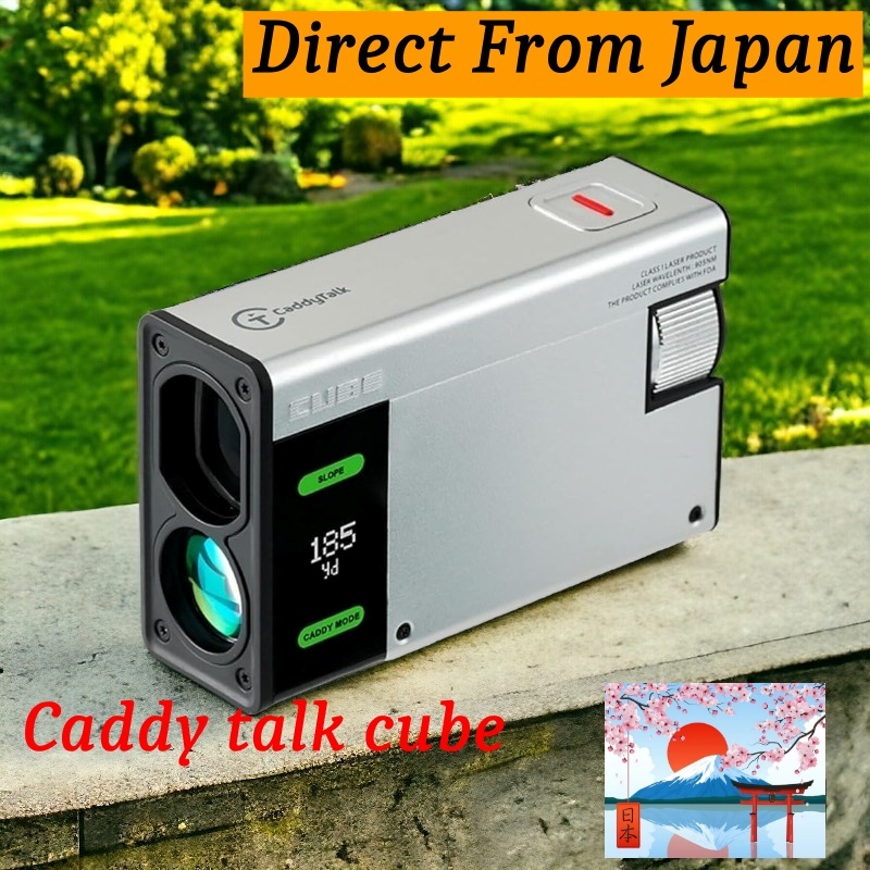 GOLFZON CaddyTalk is a golf distance measurement device, CaddyTalk CUBE ...