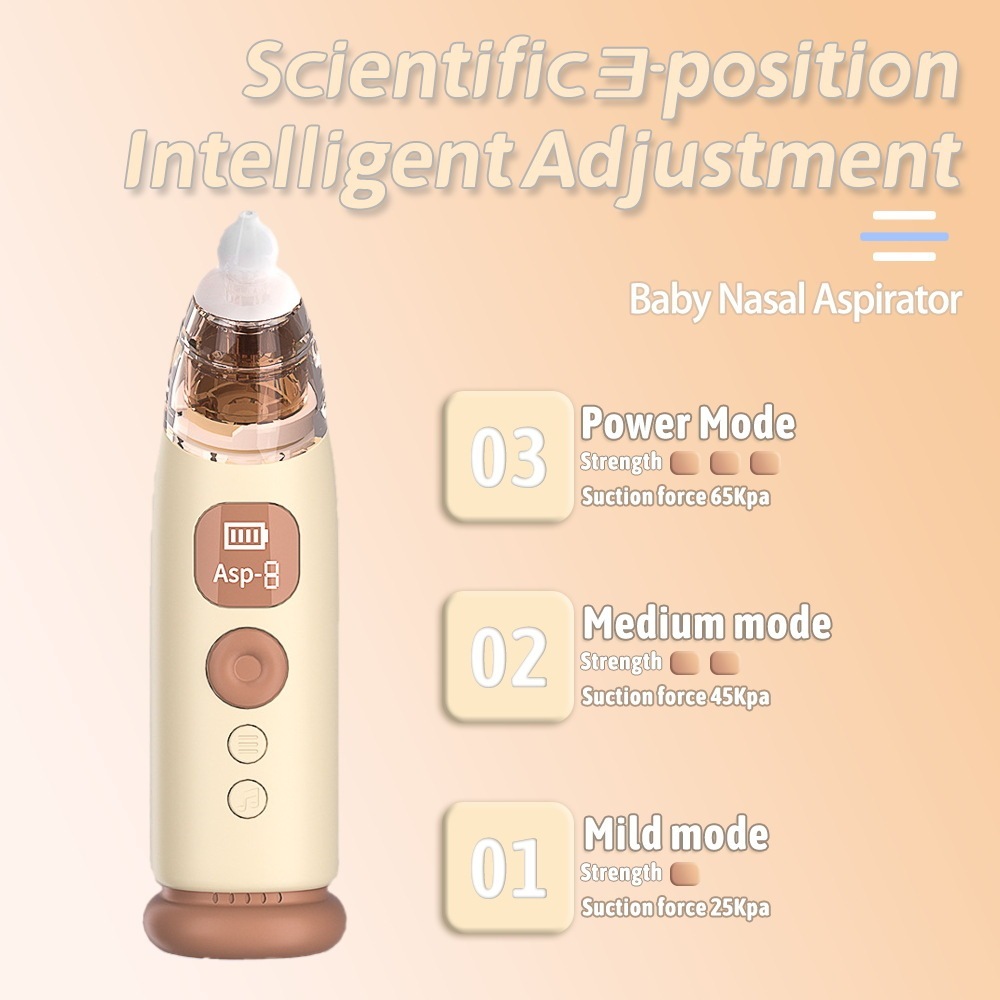 Electric Nasal Aspirator Nasal Cleaner Rechargeable Automatic Nasal ...