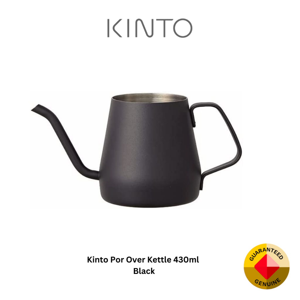 KINTO Pour Over Kettle (430 ml) Black - 20365 | Shopee Philippines