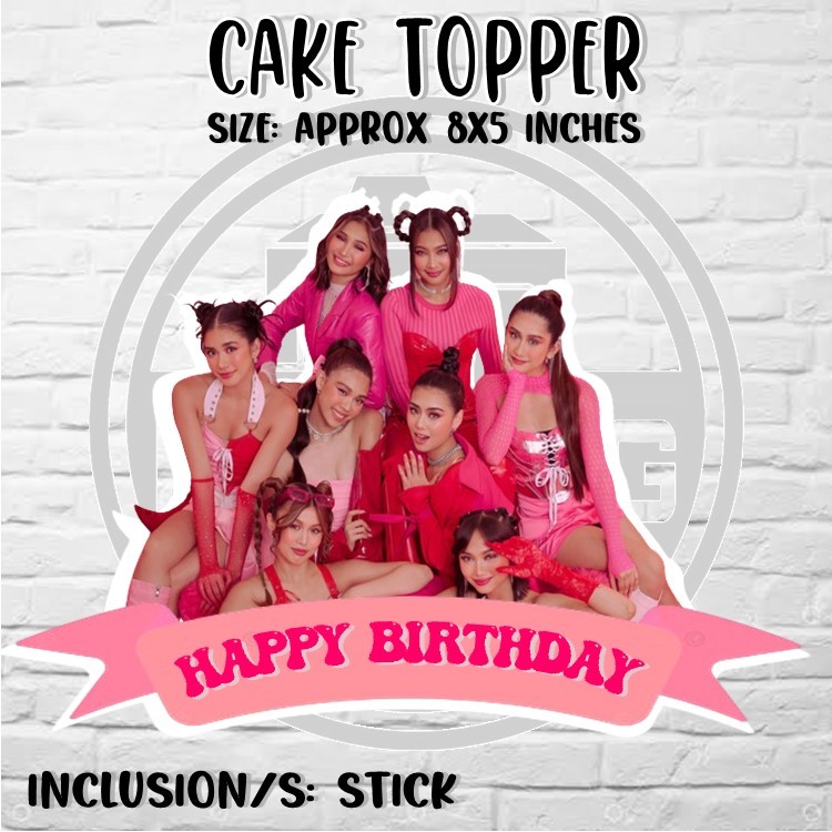 Bini theme cake topper | Shopee Philippines