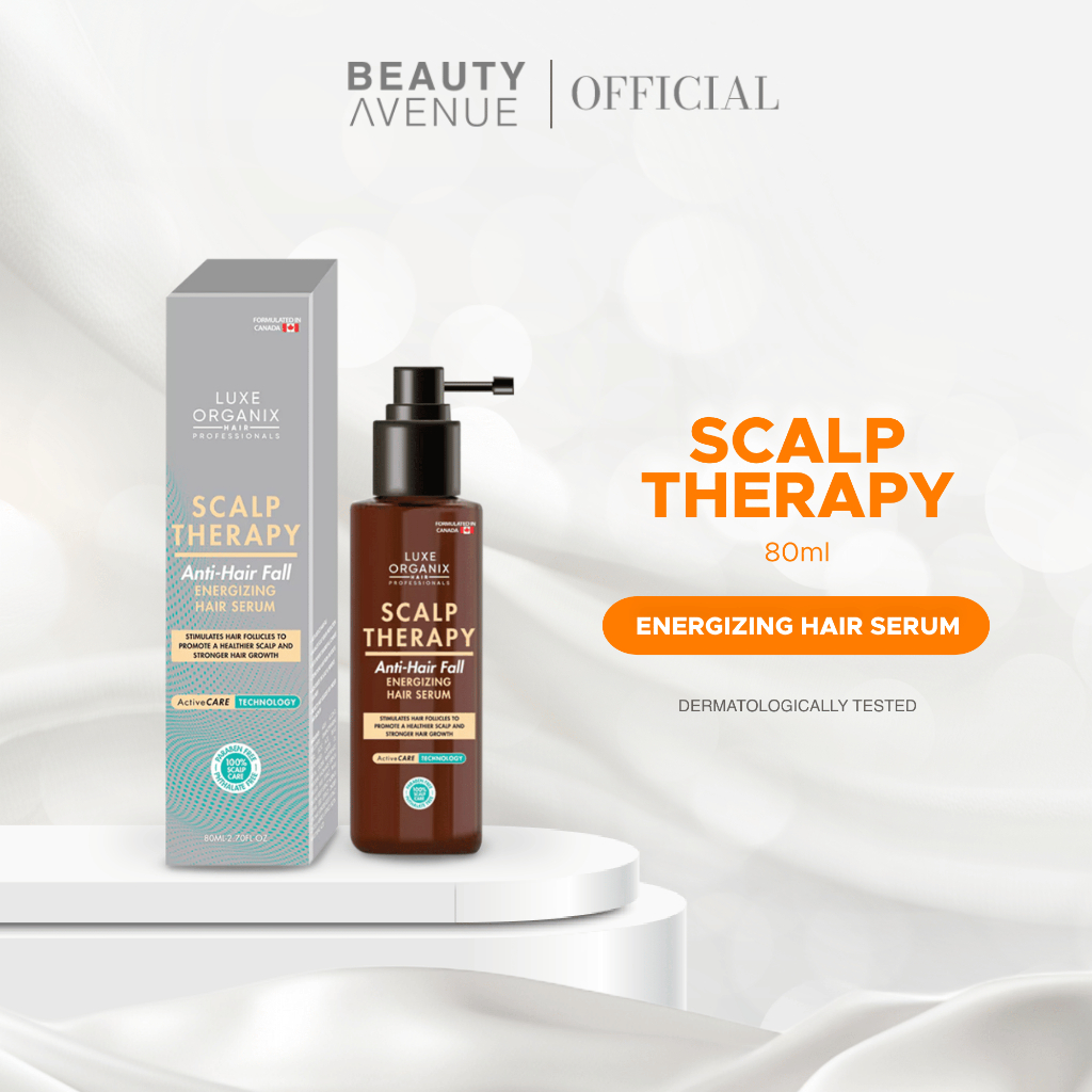 Luxe Organix Scalp Therapy Anti-Hair Fall Energizing Hair Serum 80ml ...