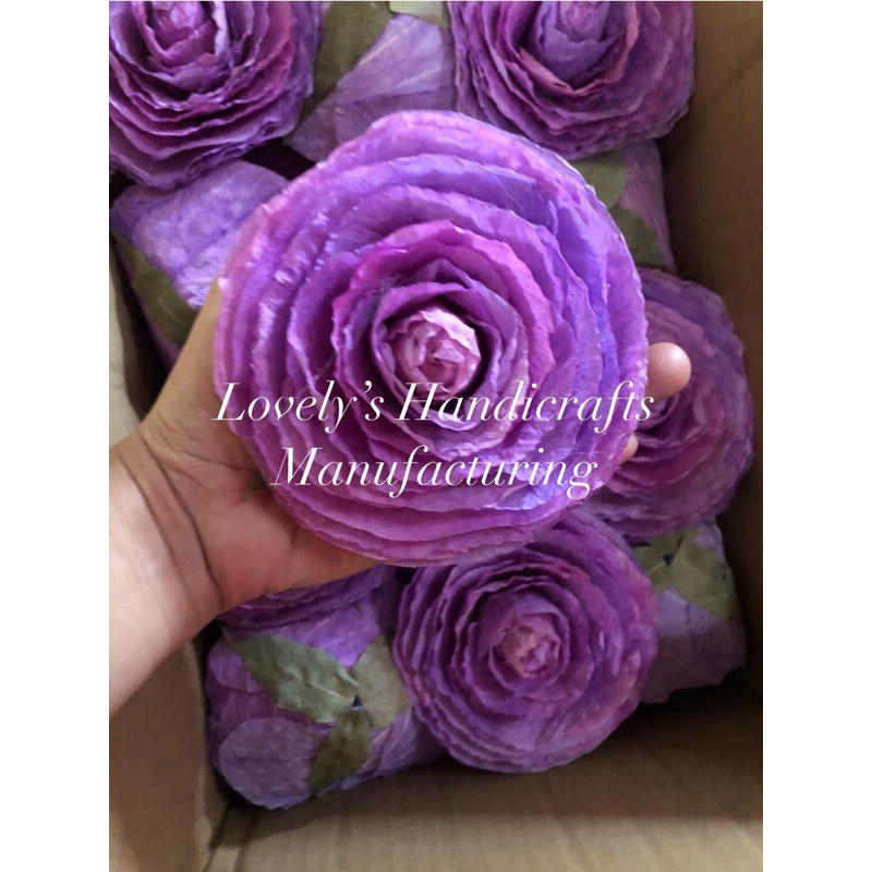 Purple Fossilized Flower Large size with stem | Shopee Philippines
