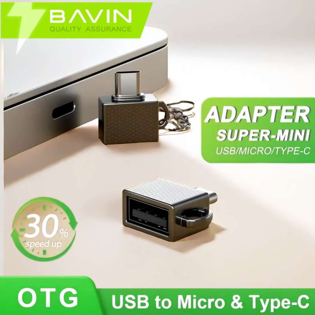 BAVIN O3 Series Super-Mini Transmission OTG Micro Adapter For USB To ...