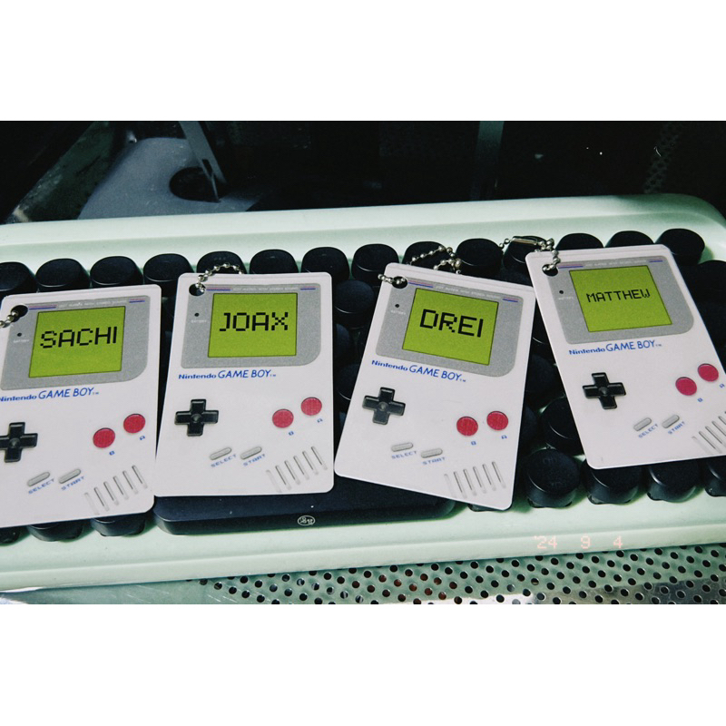PERSONALIZED Gameboy card keychain (10 pcs) | Shopee Philippines