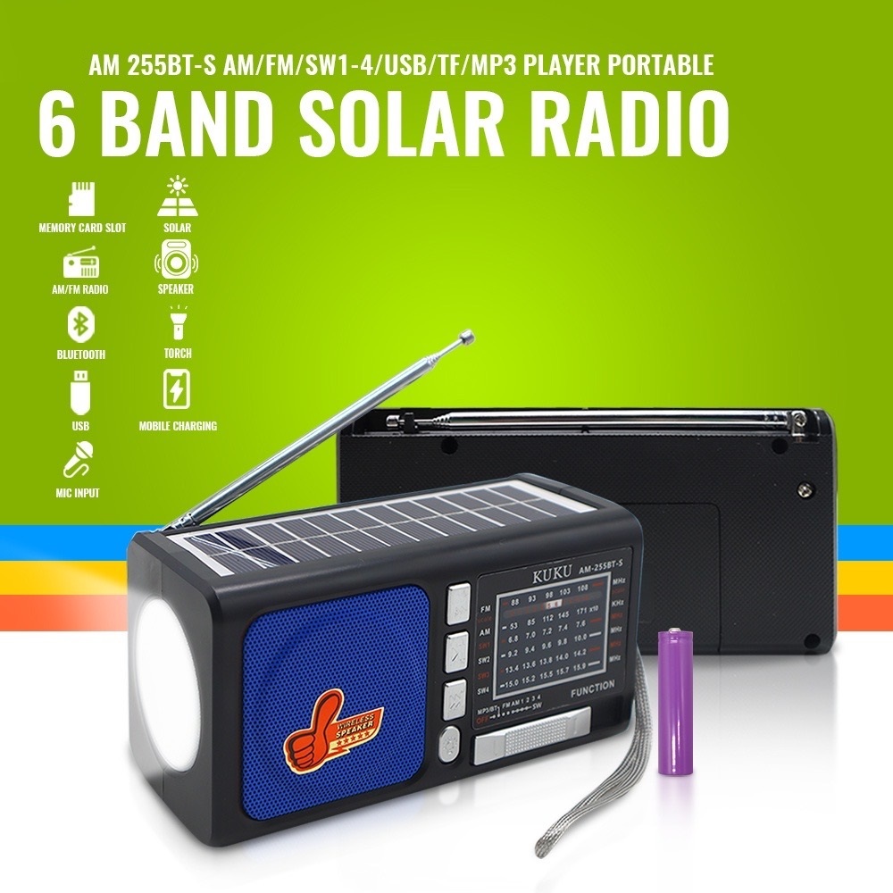 PinSan AM-324 AM/FM/SW 3 Band Bluetooth Radio With USB/TF Card MP3 ...