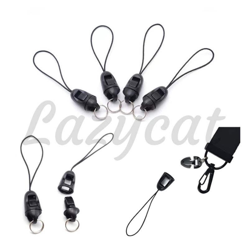 10 Pcs Detachable Head Buckle String Connector Double Ring for Phone ...