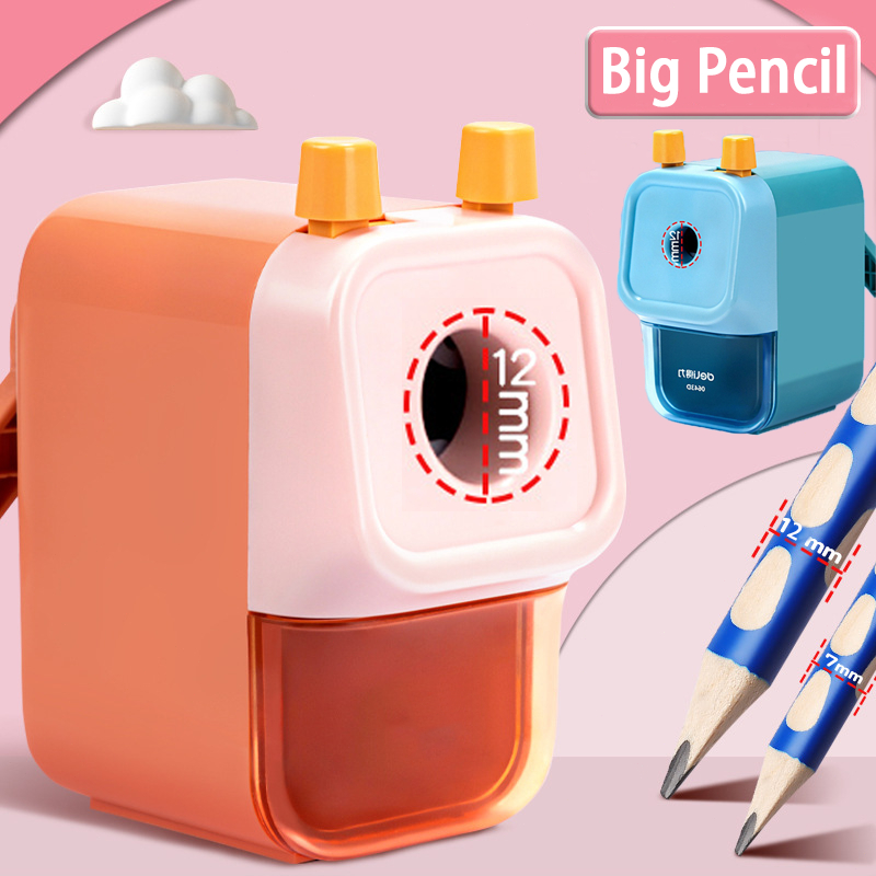 Big Pencil Sharpener XL Pencil Jumbo Pencil Sharpener Big Hole School ...