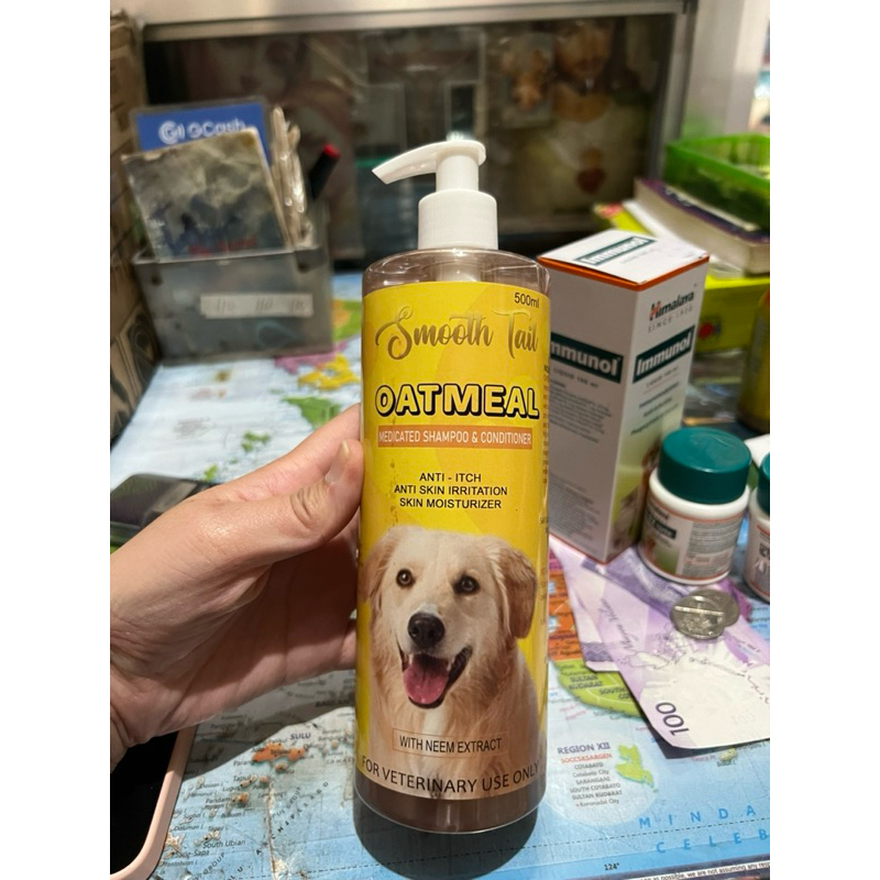 Smooth Tail Medicated Shampoo & Conditioner Oatmeal for Dogs and Cats ...