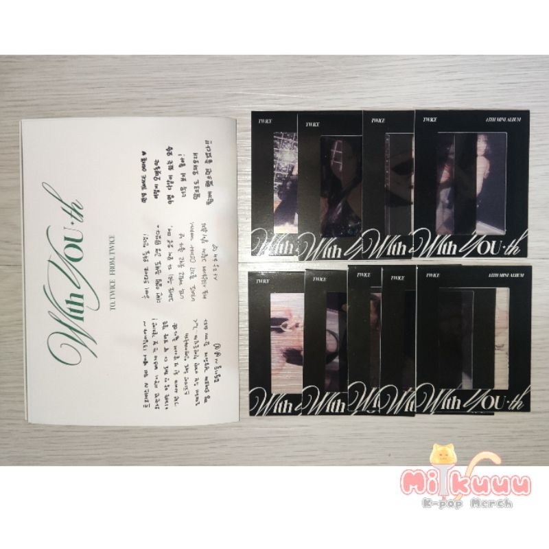 Twice With YOUth Album Inclusions (Folded Poster & Film Photocard ...