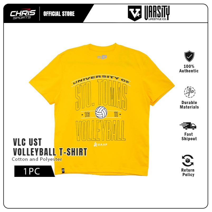 UAAP Merchandise UST Volleyball T-Shirt Durable and Quality T-Shirt ...