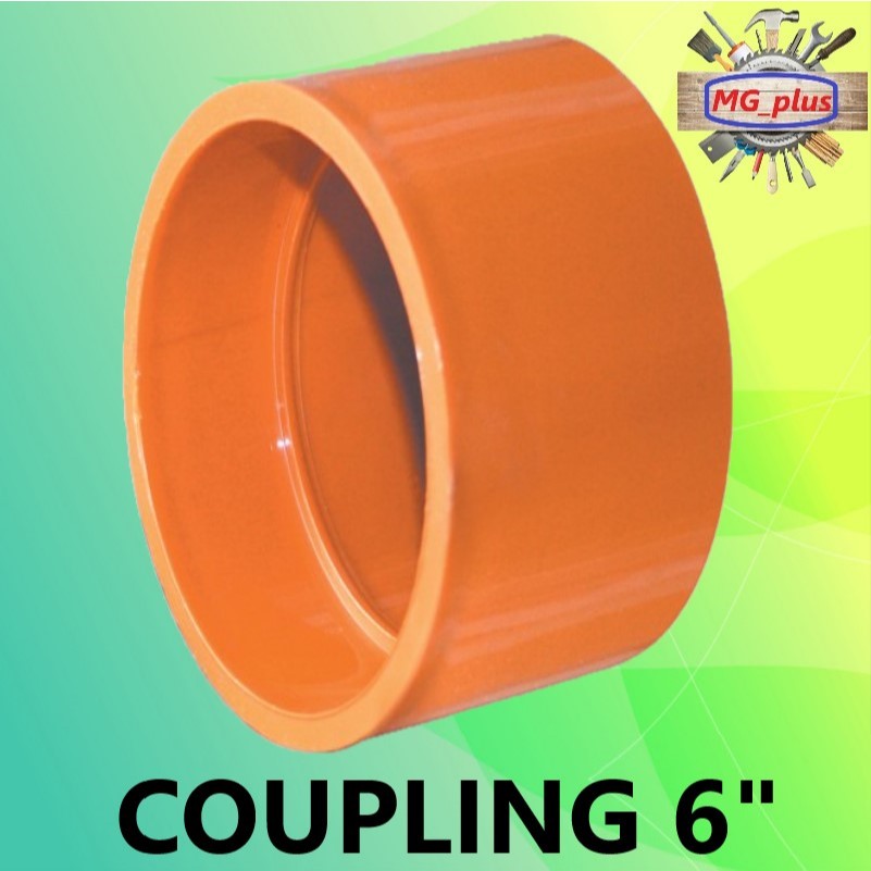 CCS PVC Orange Fittings Sanitary Pipe Fittings Coupling 6x6 6inch BIG ...