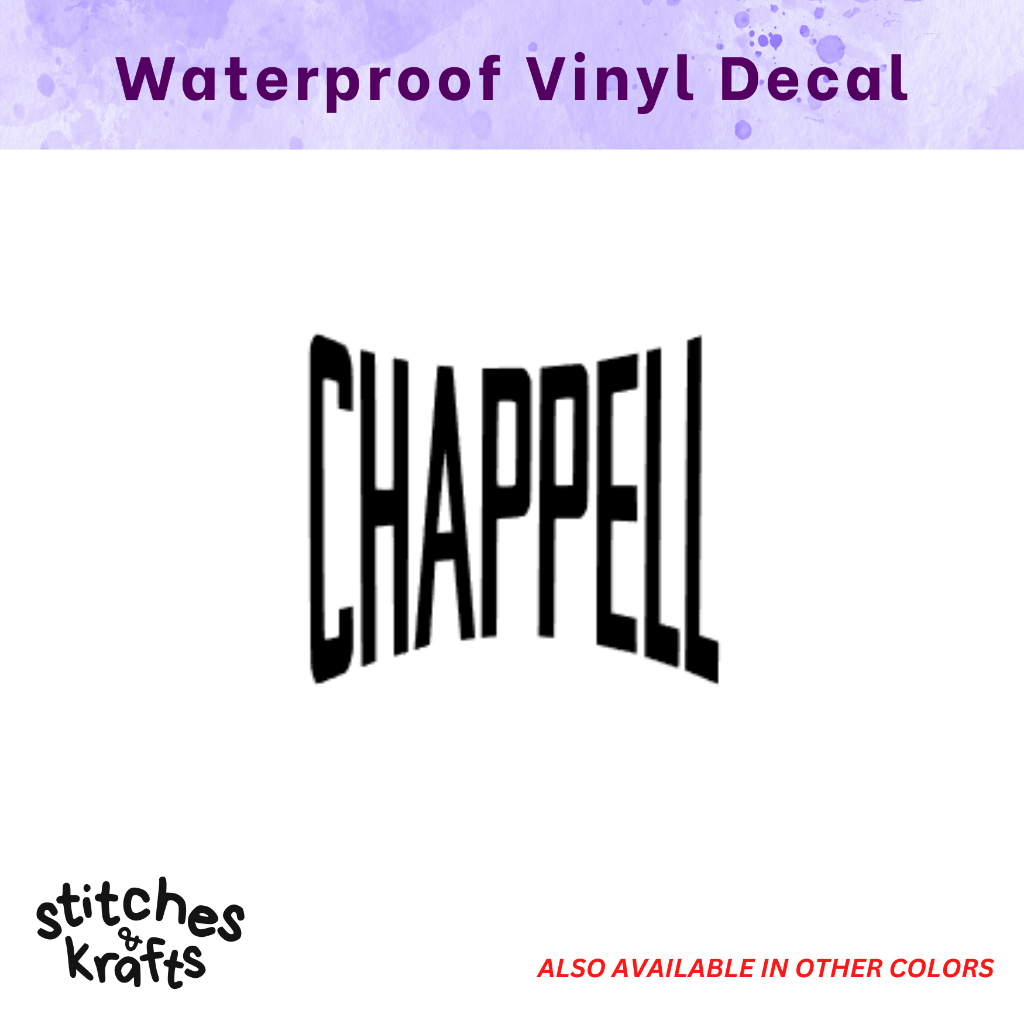 Chappell Roan Logo Singer Artist LGBTQIA Sticker Waterproof | Shopee ...