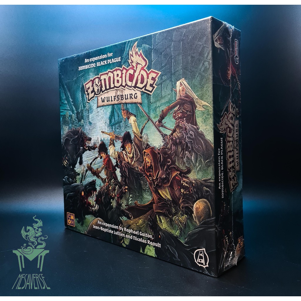 [Original] Zombicide: Black Plague Wulfsburg Board Game | Shopee ...