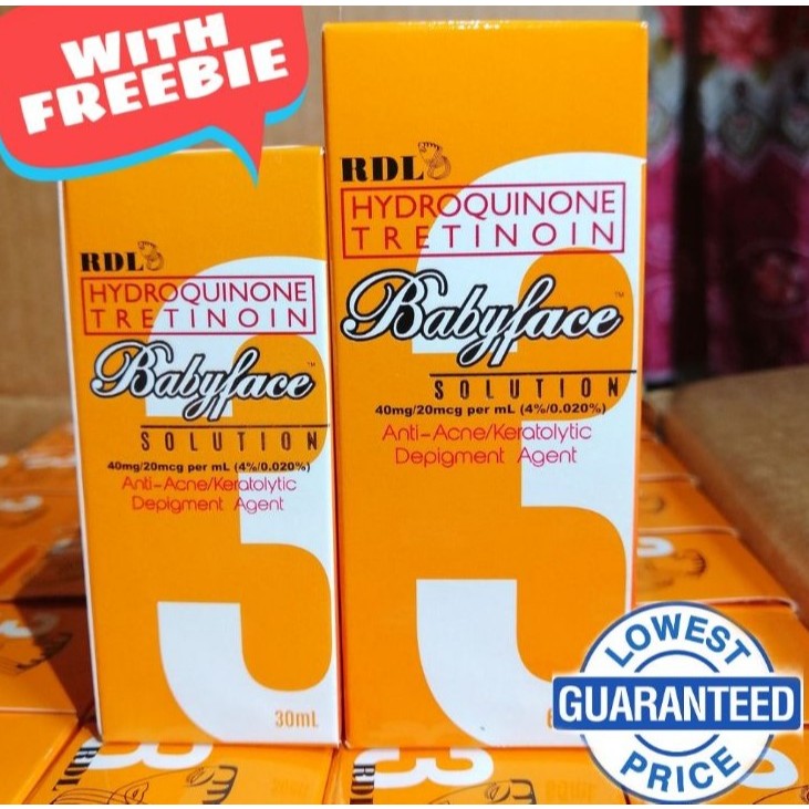 RDL Baby Face #3 (30ml) ORIGINAL READY TO SHIP | Shopee Philippines