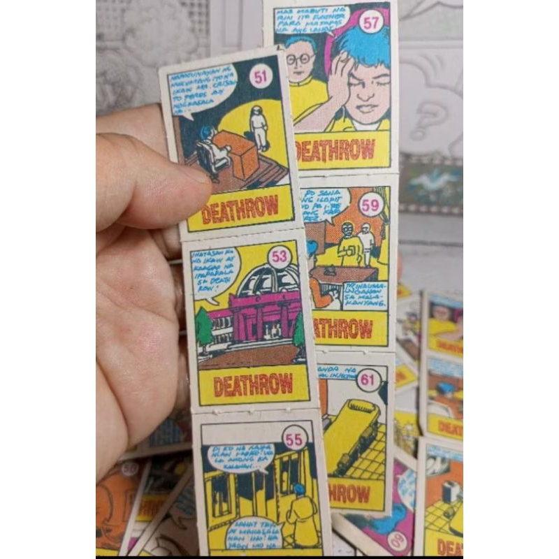 Deaththrow Random Pelikula Teks Cards | Shopee Philippines