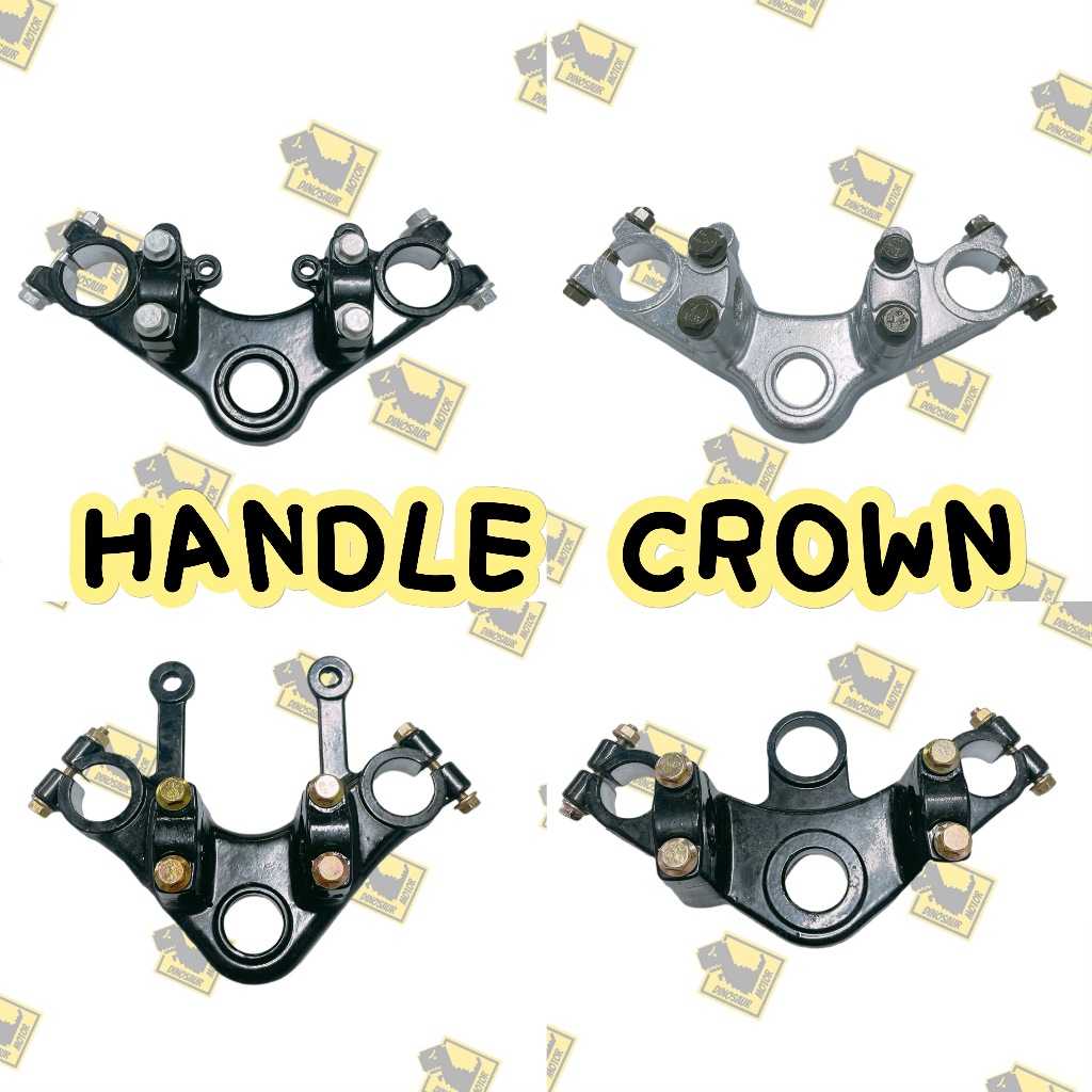 MOTORCYCLE BUTTERFLY HANDLE CROWN FOR XRM TMX155 TMX-125 ALPHA RUSI-125 ...
