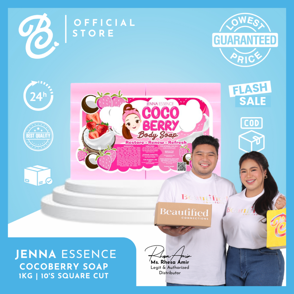 Cocoberry Soap 10's Square cut | Shopee Philippines