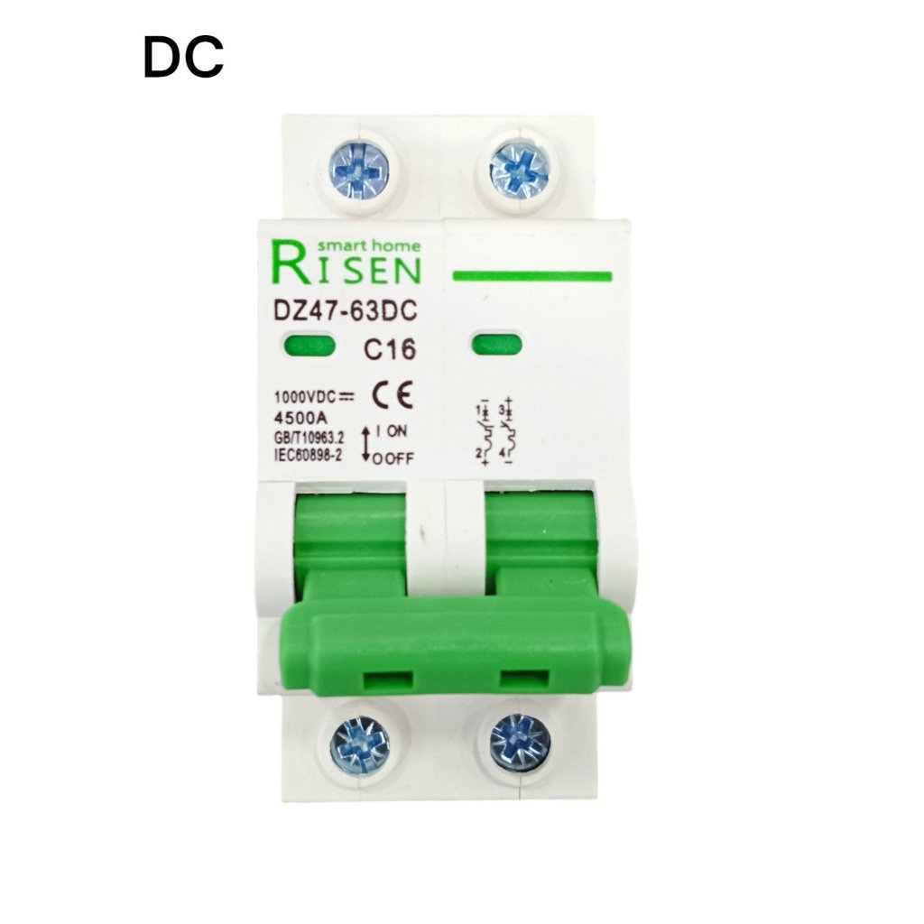 MINIATURE CIRCUIT BREAKER (MCB DC 2P 1000V 16A) | Shopee Philippines