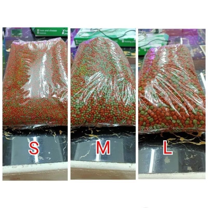 Floating Fish Pellet or Fish Food 1kilo pack | Shopee Philippines