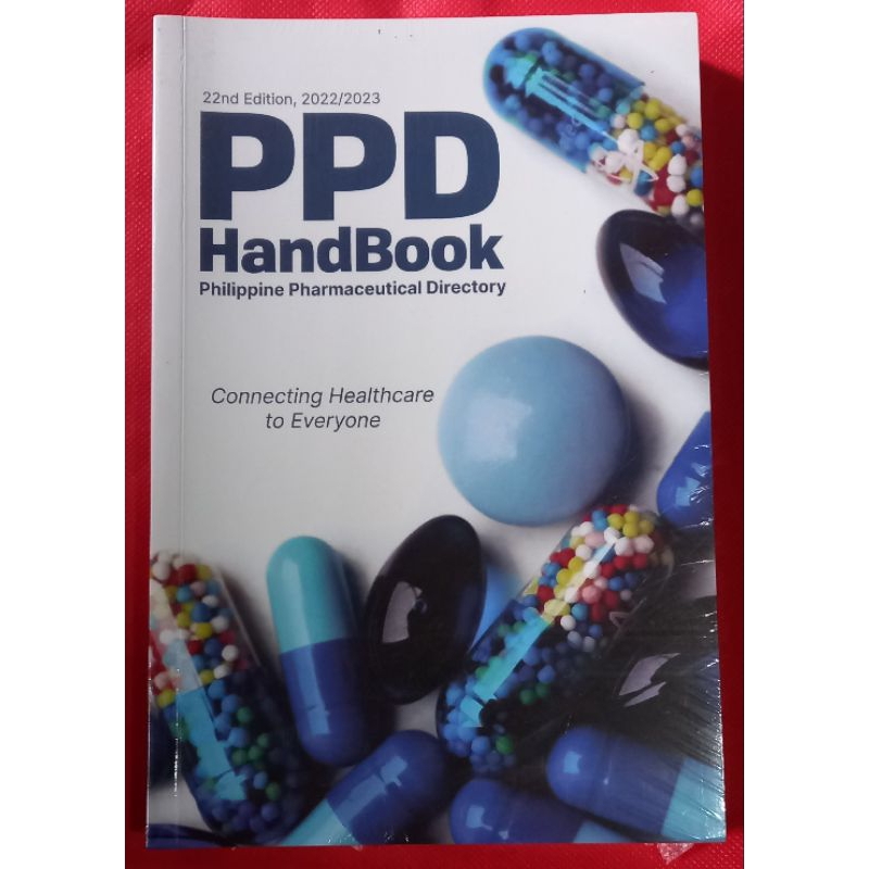 PPD HANDBOOK (Philippine Pharmaceutical Directory | Shopee Philippines
