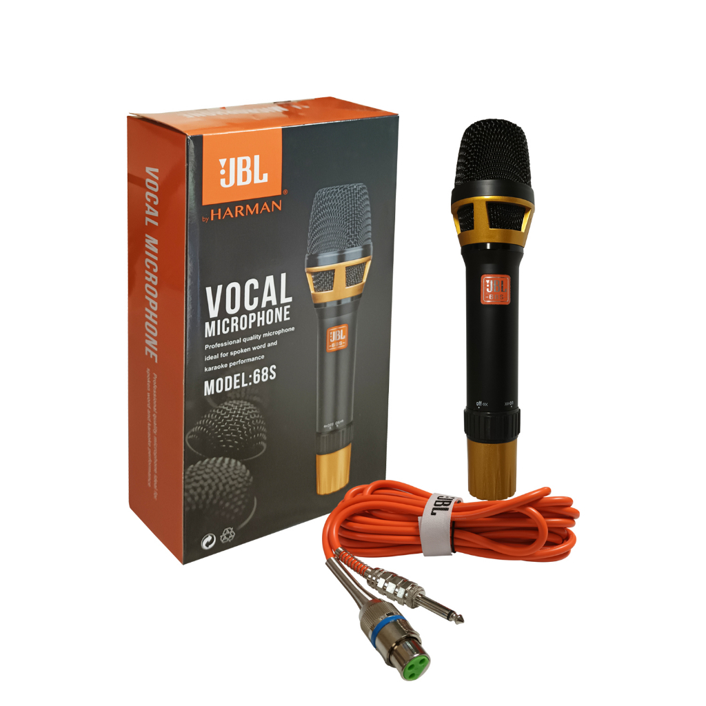 PinSan JBL 68S Microphone Home KTV Professional Wired Dynamic Karaoke ...