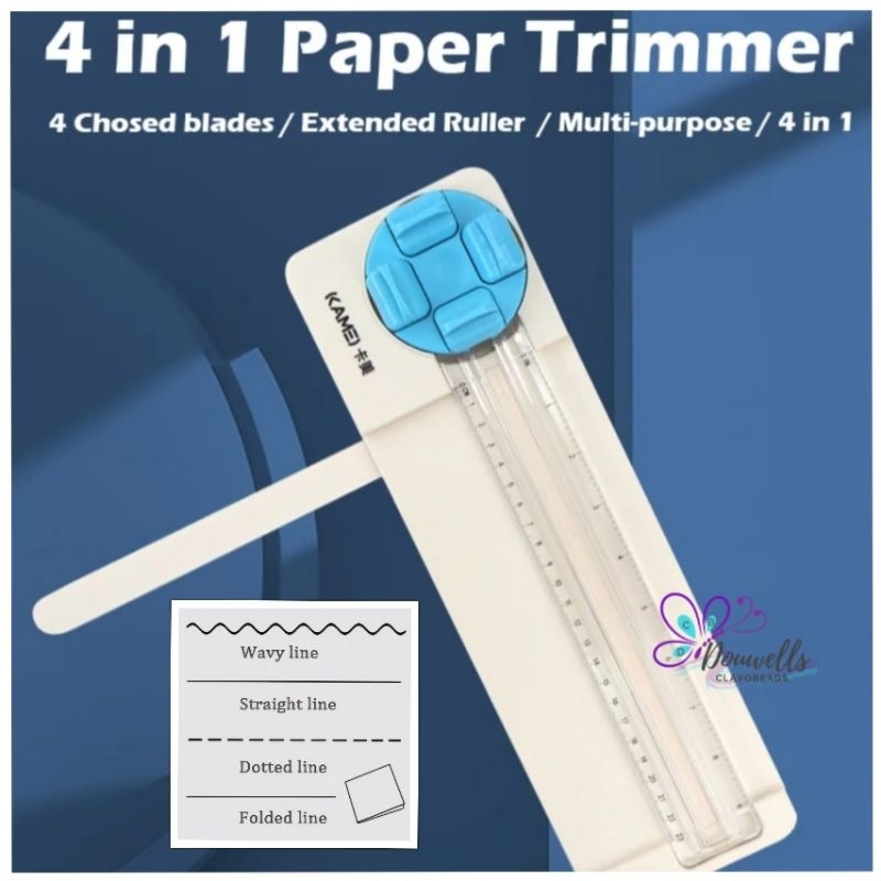 4in1 Paper Trimmer Scorer for Diy Projects and Stationery | Shopee ...