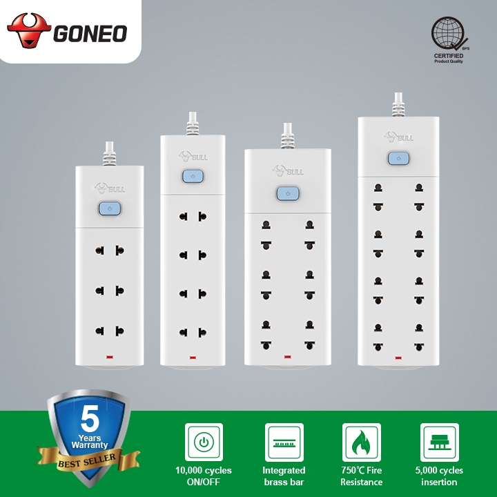 Bull Extension Socket V Series, 2500W 10A | Shopee Philippines