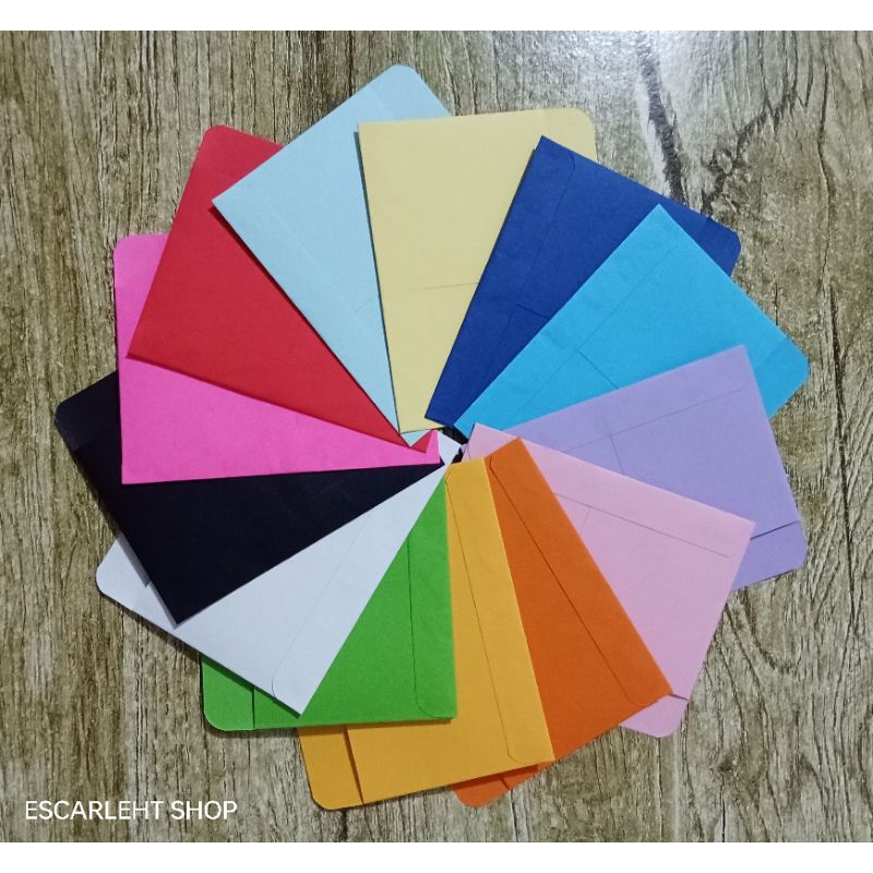 ES#23 CALLING CARD / ID CARD / ATM CARD COLORED ENVELOPE "3.5 x 2" inch ...