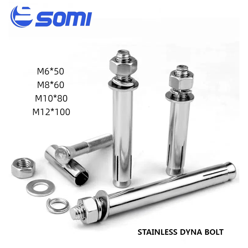 Stainless Dyna Bolt Stainless Expansion Bolt Dya Bolt Sleeve Anchor M6 ...