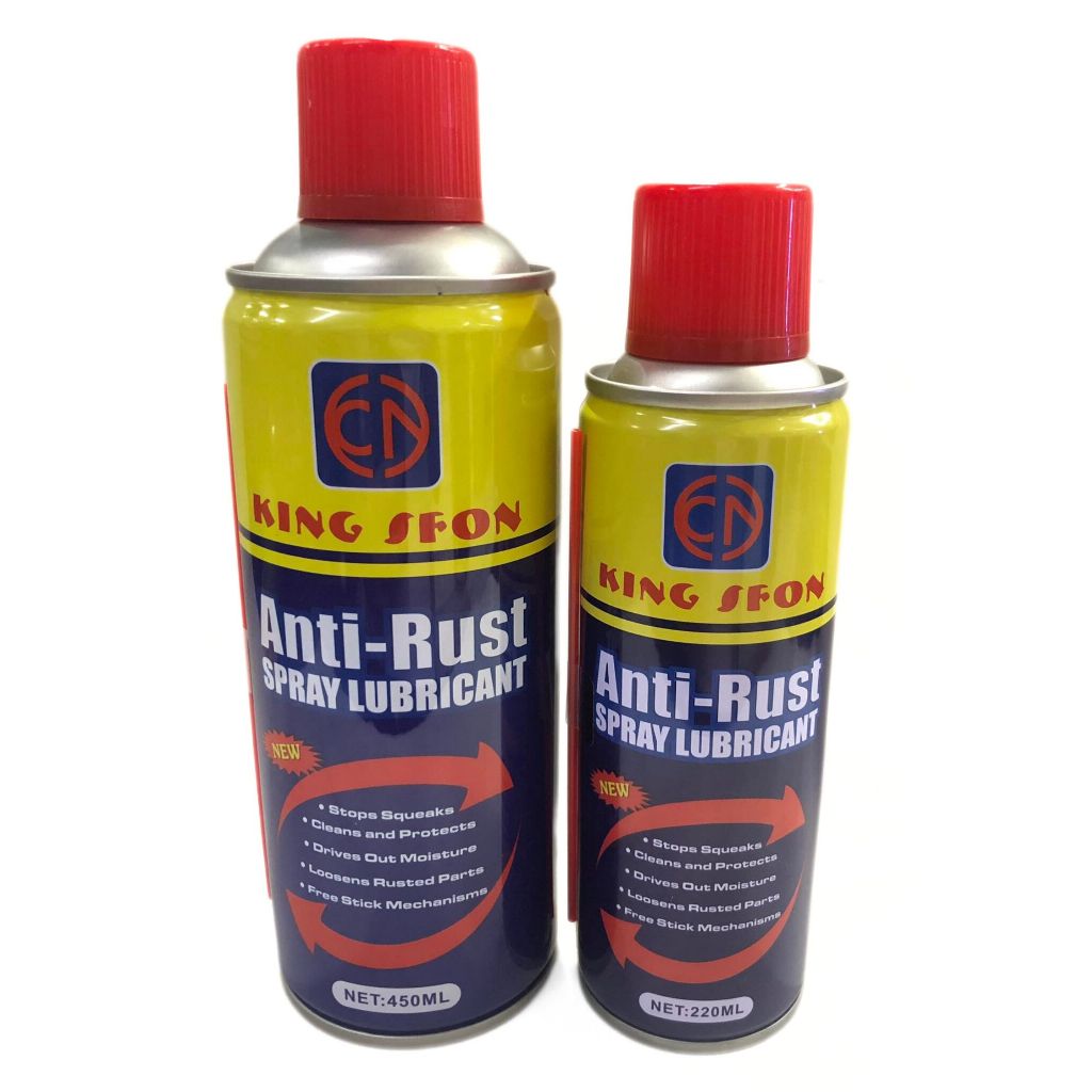 Motorcycle Anti-Rust Spray Lubricant 220ml & 450ml | Shopee Philippines