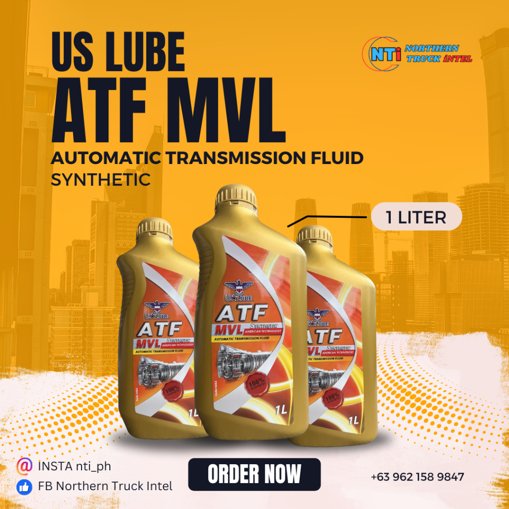 US LUBE ATF MVL SYNTHETIC AMERICAN TECHNOLOGY Automatic Transmission ...