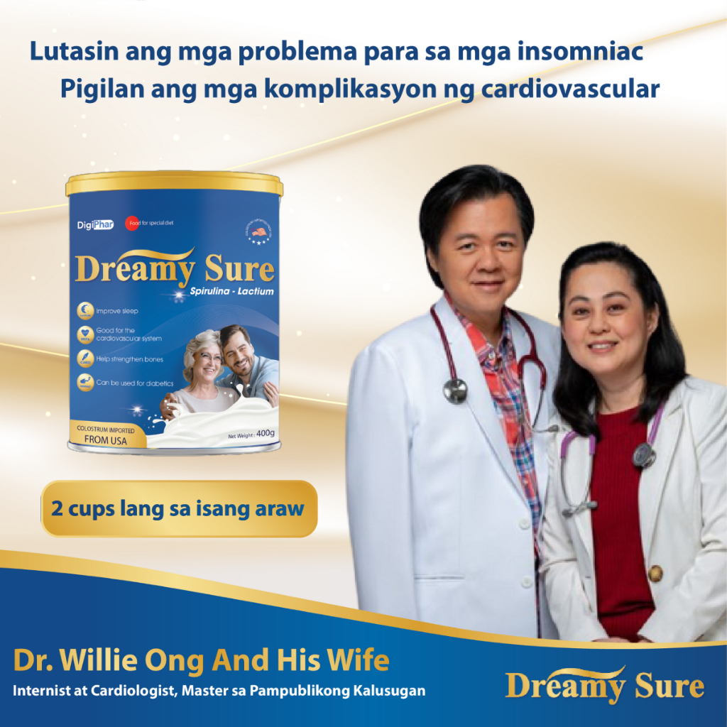 Dreamy Sure Milk Spirulina Lactium helps to Sleep Well Strengthen Bones ...