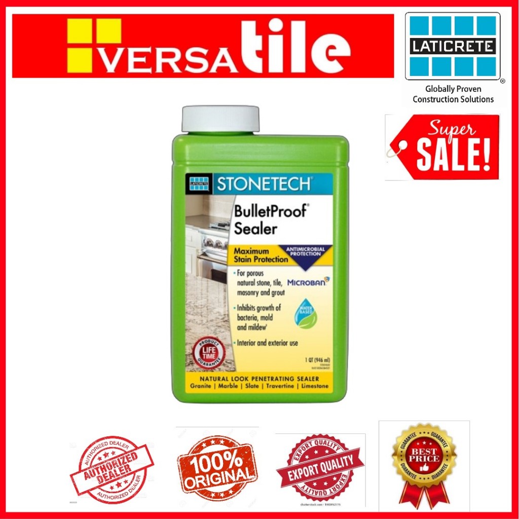 STONETECH® BulletProof® Sealer 1Liter Water based sealant. | Shopee ...