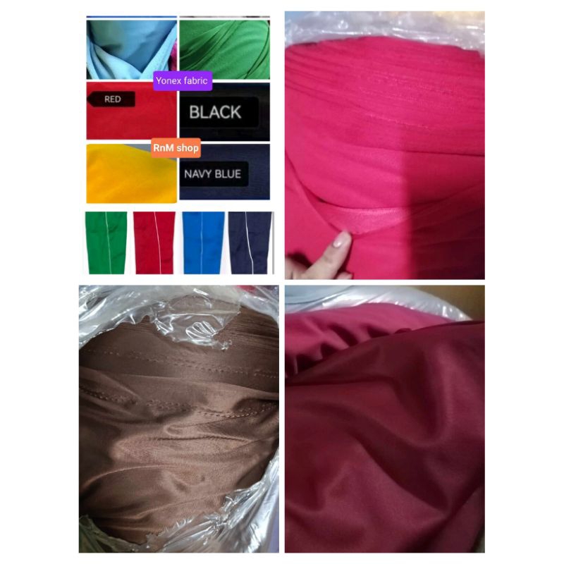 Yonex fabric 220 GSM sold per roll for P.E uniform jugging pants ...