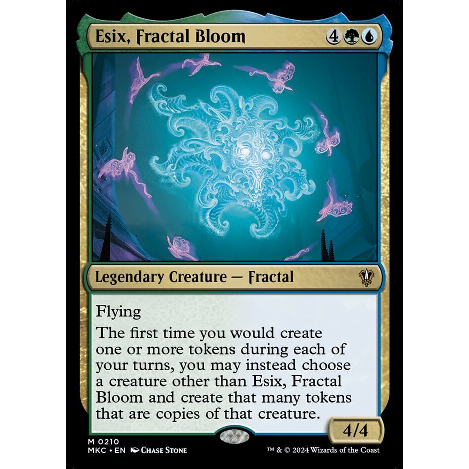 MTG Singles: Esix, Fractal Bloom NM Multi MKC Ravnica: Murders at ...