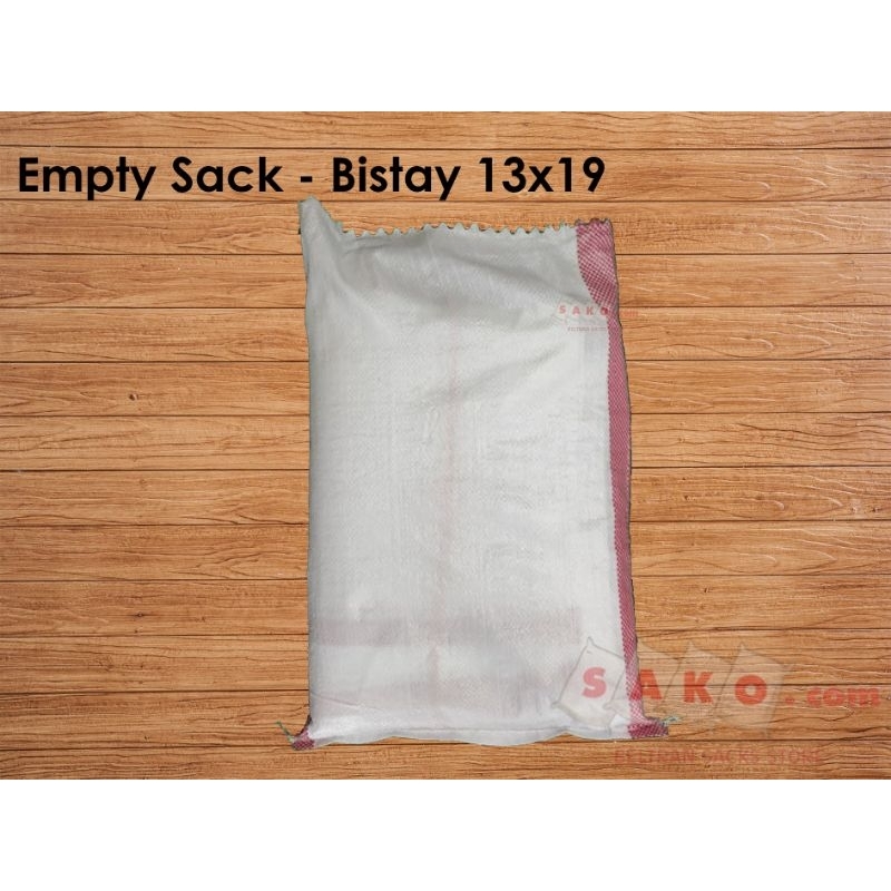 Empty Sacks Bistay 13x19 White/Red (500pcs/1,000pcs Bundle) | Shopee ...
