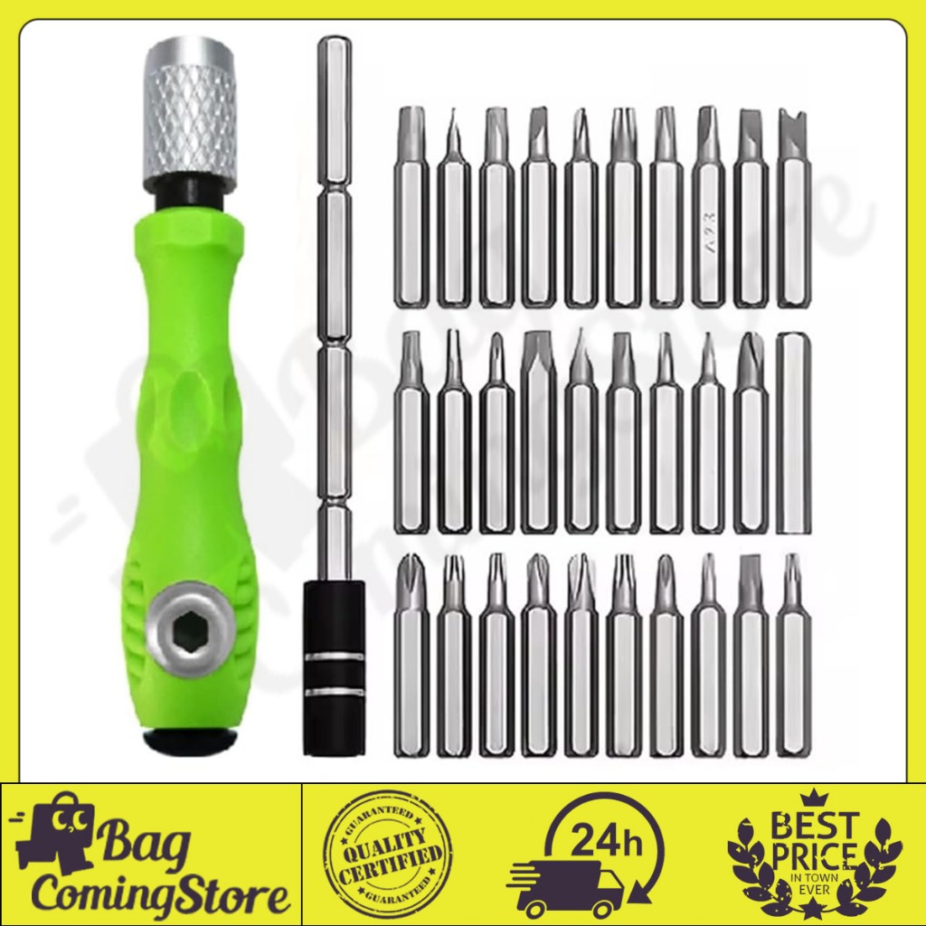 32 in 1 Small Screwdriver Set with Box Mini Screwdriver Kit for ...