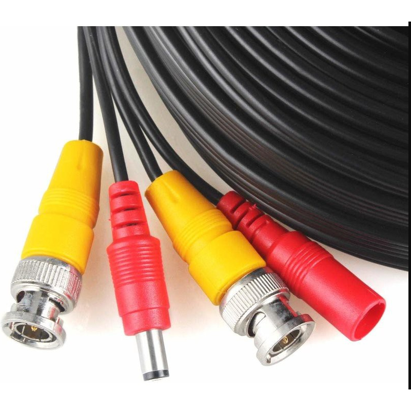 CCTV CABLE 10M 20M 30M BNC RG59 Video Power Siamese Cable Security ...