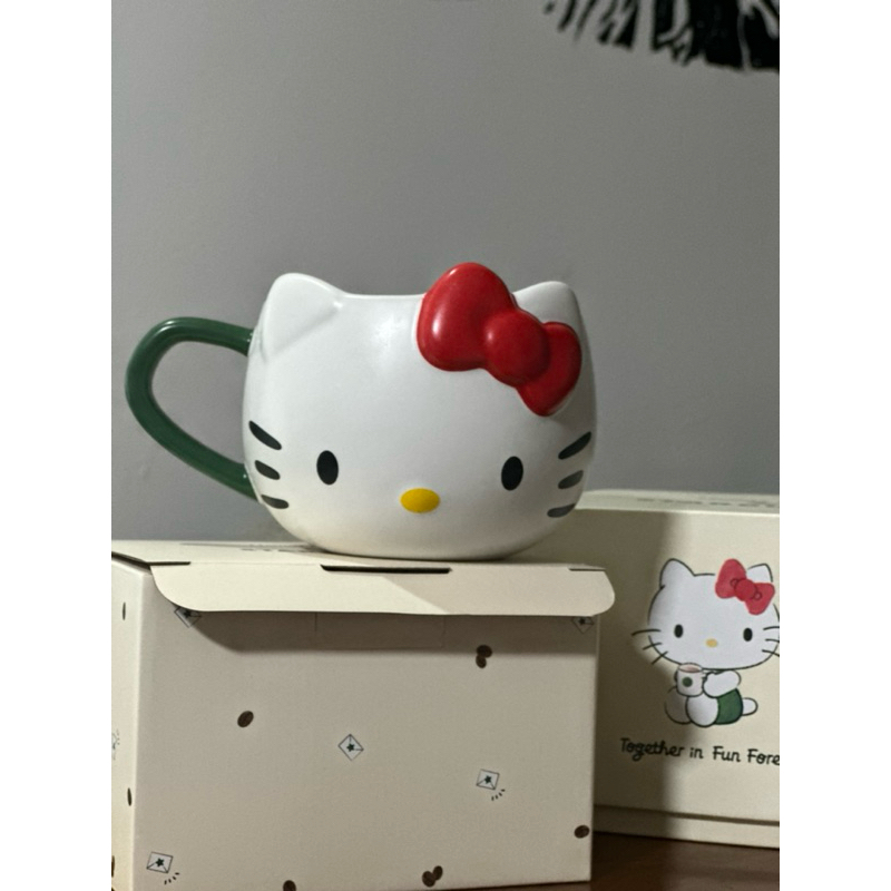 Original Hello Kitty Starbucks 12oz Ceramic Mug NO COD PLS | Shopee ...