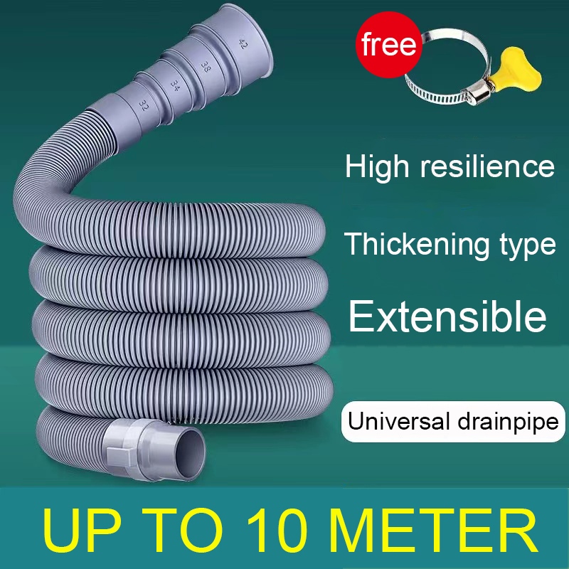 Pulsator Washing Machine Outlet Water Pipe Soft Tube Stretchable ripple ...