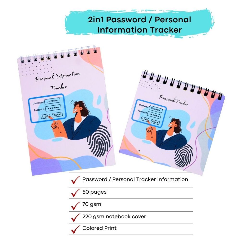 Password Keeper | Password Tracker | Information Tracker Organizer ...