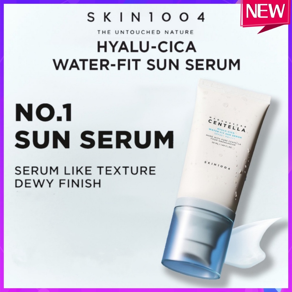 SKIN1004 Sunscreen Madagascar Centella Hyalu-Cica Water-Fit Sun Serum ...