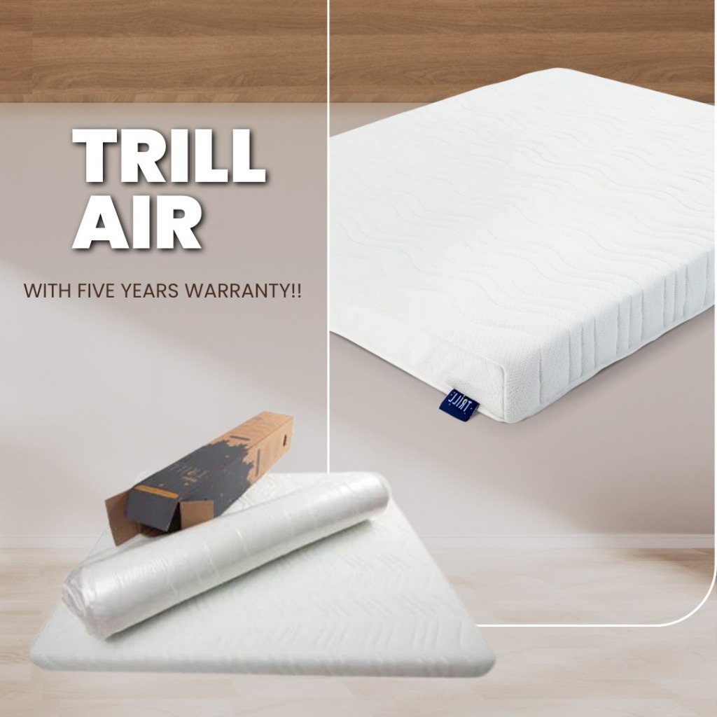 Uratex Foam Trill Air Mattress in a BOX 5 Years warranty | Shopee ...