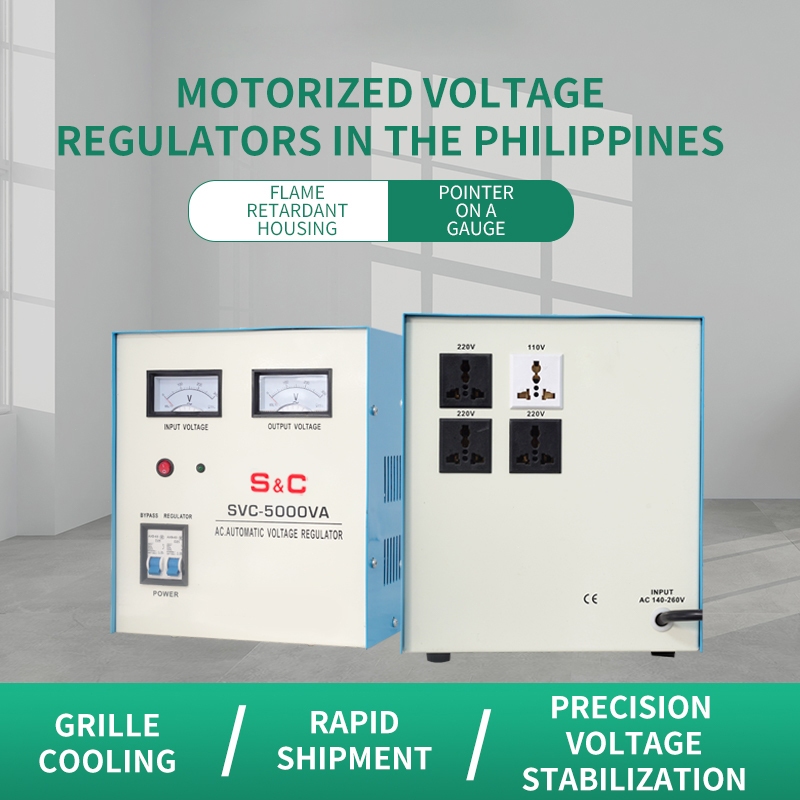 Automatic Voltage Regulator 5000W AVR Servo Type AVR Time Delay SVR ...