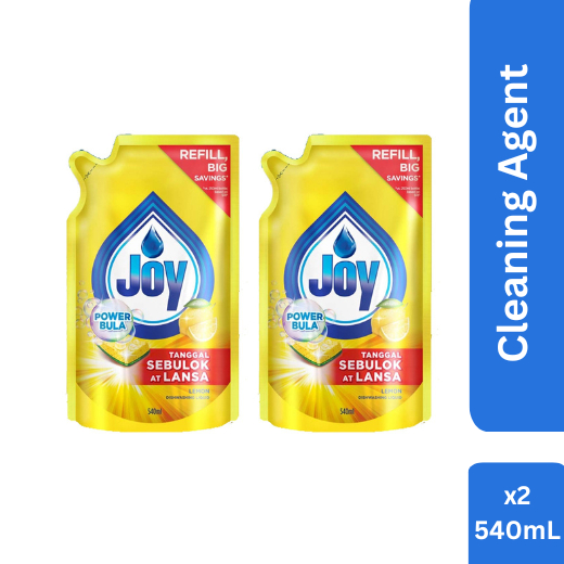 Joy Dishwashing Liquid Lemon 540ml, Bundle of 2 | Shopee Philippines