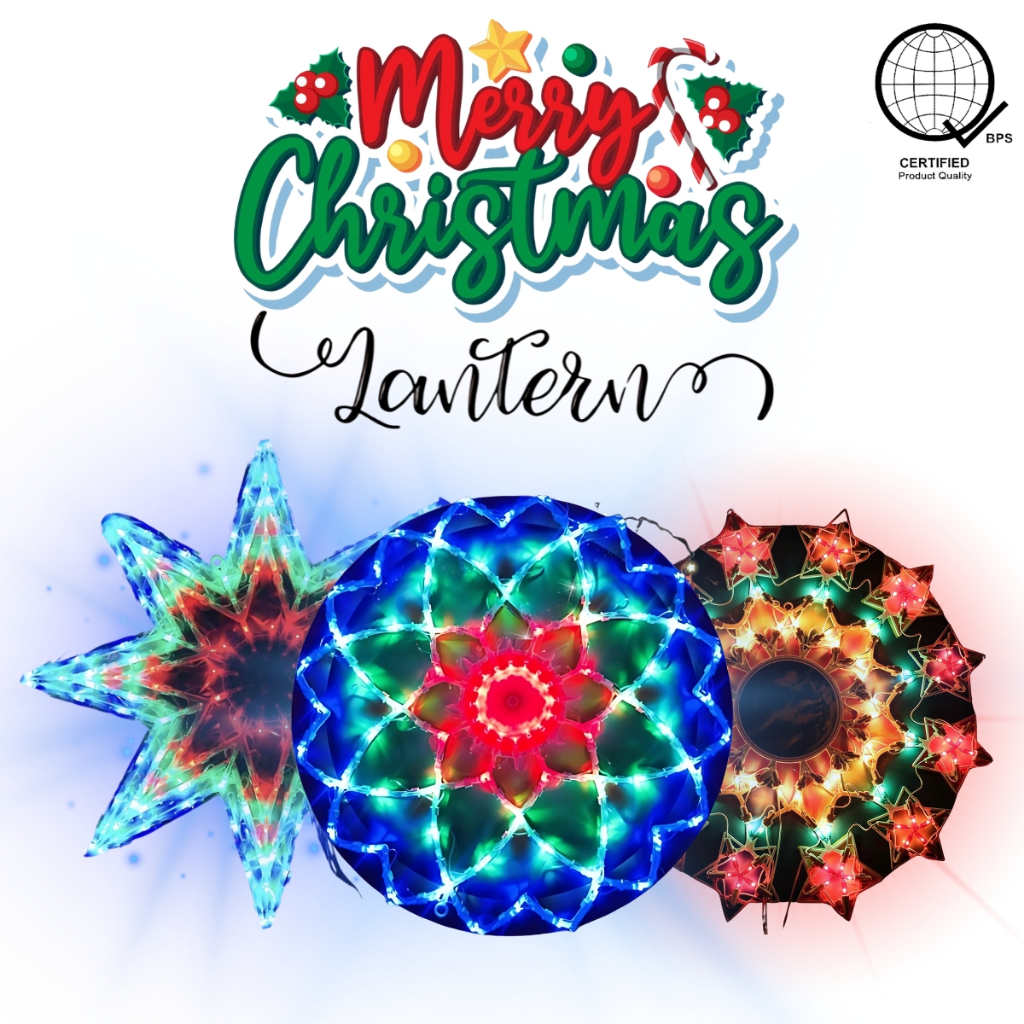 LED Christmas support Christmas lights outdoor Parol Christmas Lantern ...