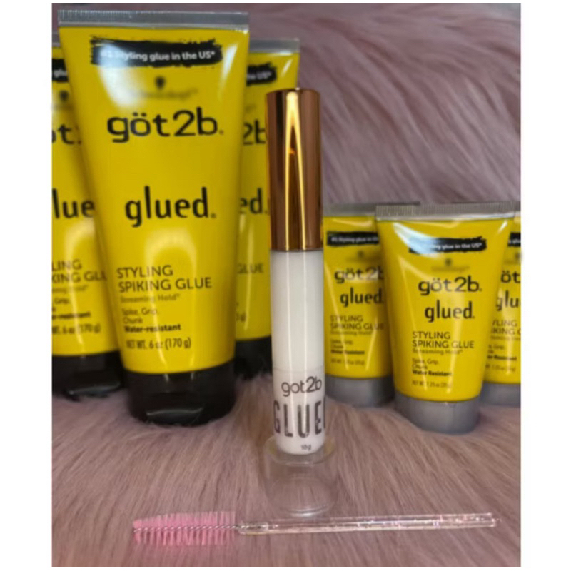 G o t 2 B GLUED / ULTRA GLUED Styling glue 10g, 35g, 170g w/ FREE Spoolie | Shopee Philippines