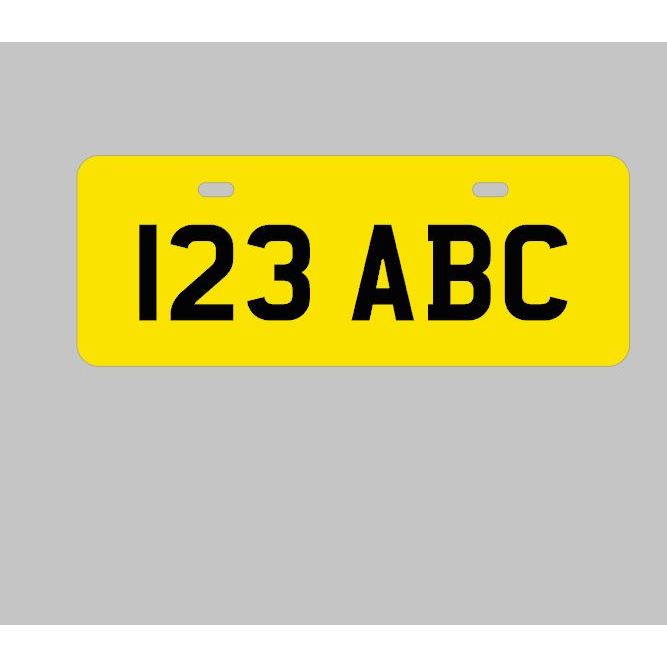 MOTORCYCLE LICENSE PLATE CUSTOMIZED SIZE (pahaba parang europlate na ...